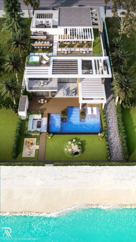 Modern Architecture for Private Villa in Saudi Arabia - RAXA STUDIO