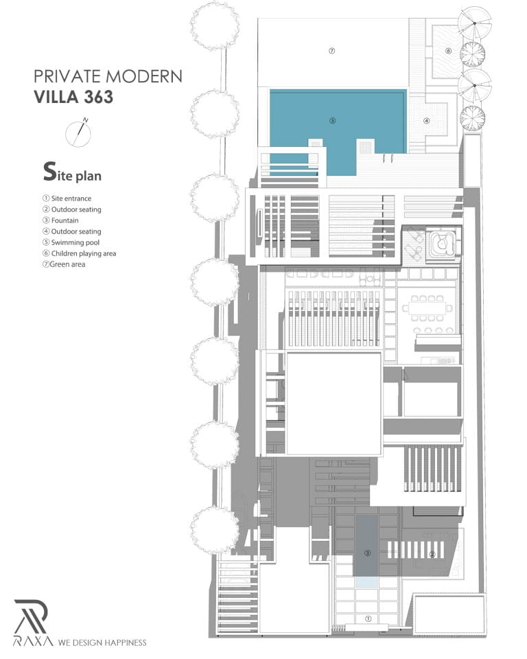 Modern Architecture for Private Villa in Saudi Arabia - RAXA STUDIO