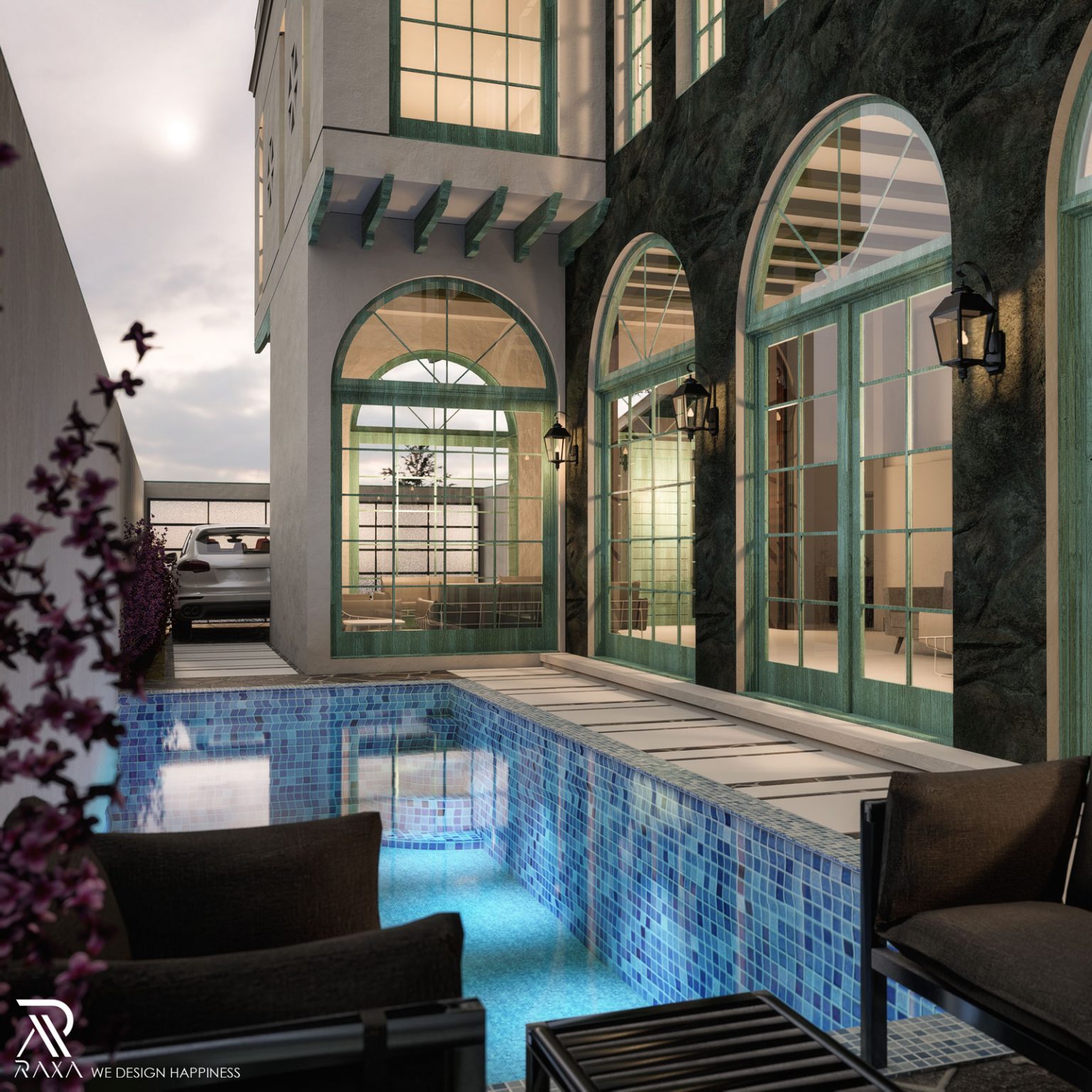 Villa in Jeddah: A Mediterranean Masterpiece by Raxa Studio - RAXA STUDIO