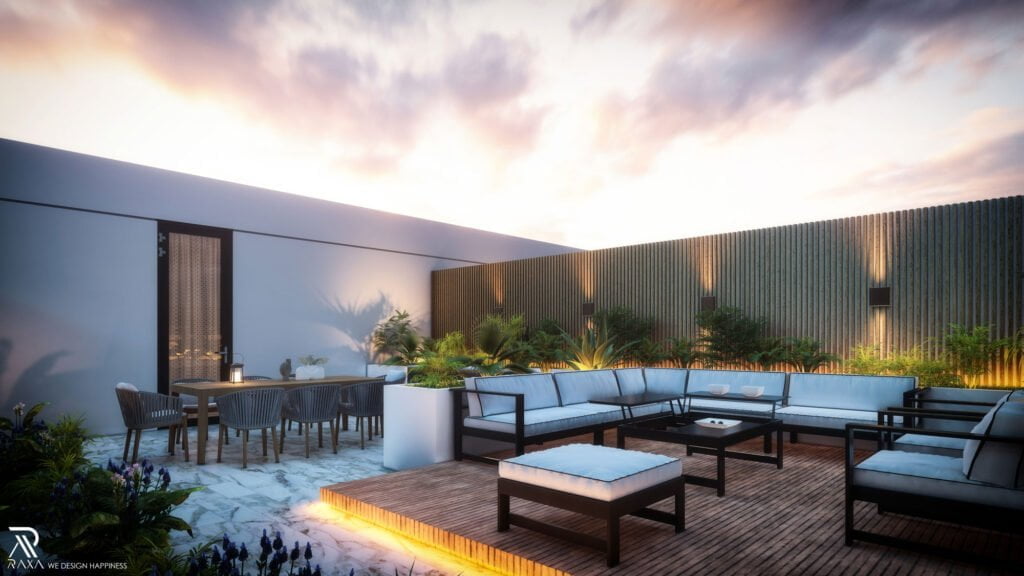 Raxa Studio's Complex Villa Modern Architecture in KSA - RAXA STUDIO