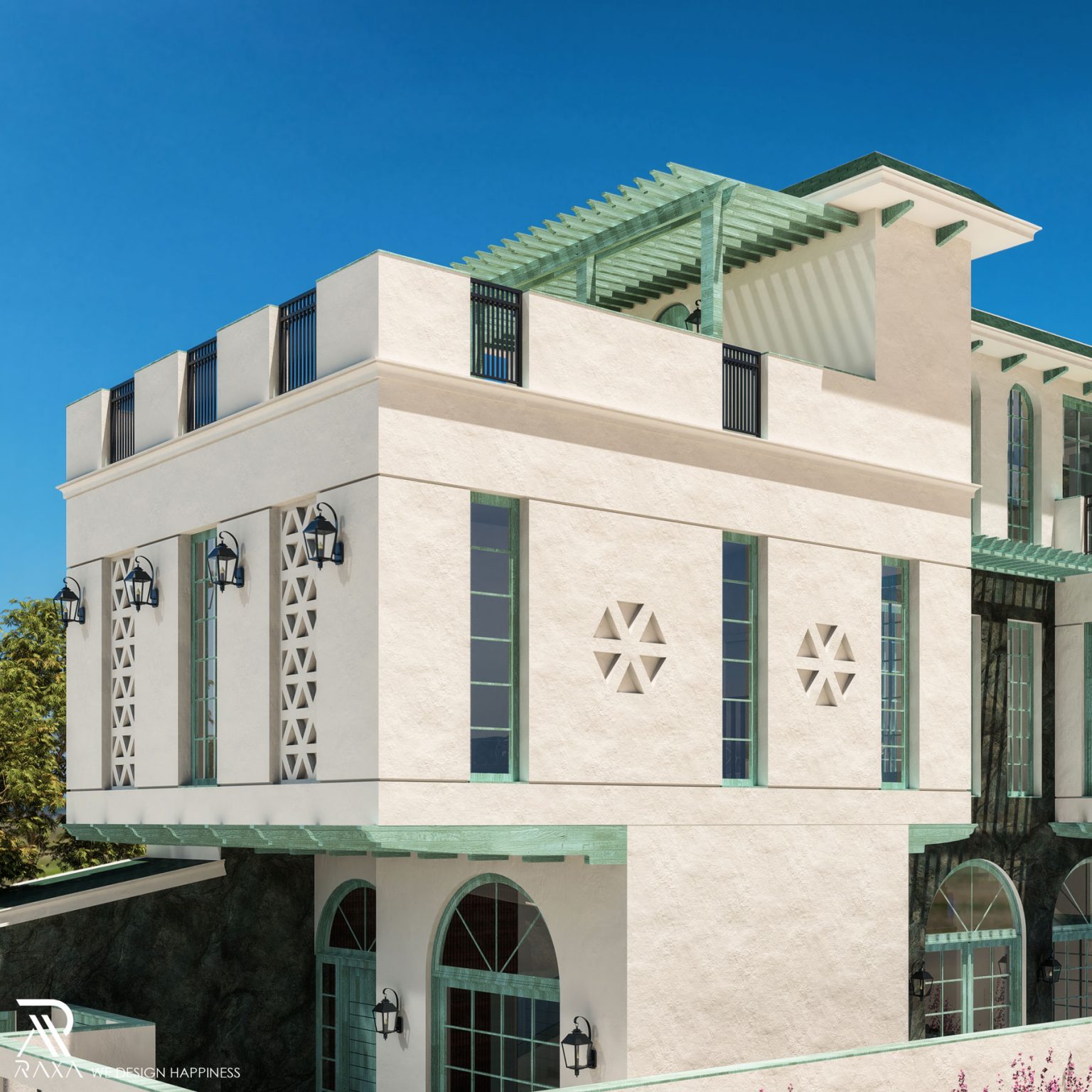 Villa in Jeddah: A Mediterranean Masterpiece by Raxa Studio - RAXA STUDIO