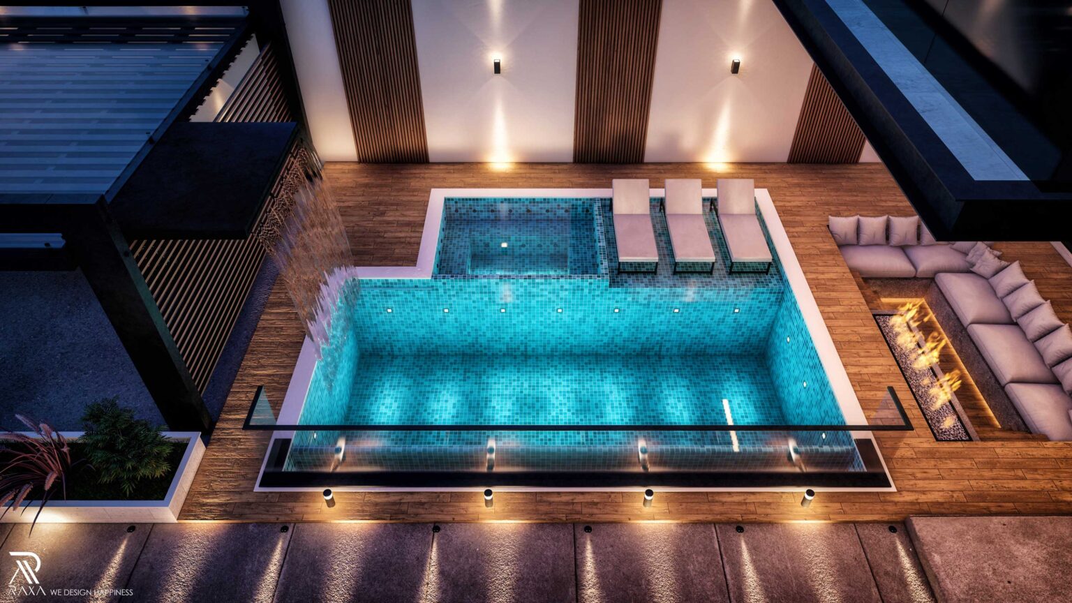 Dive into Luxury: Unleashing Exquisite Swimming Pool Design by Raxa ...