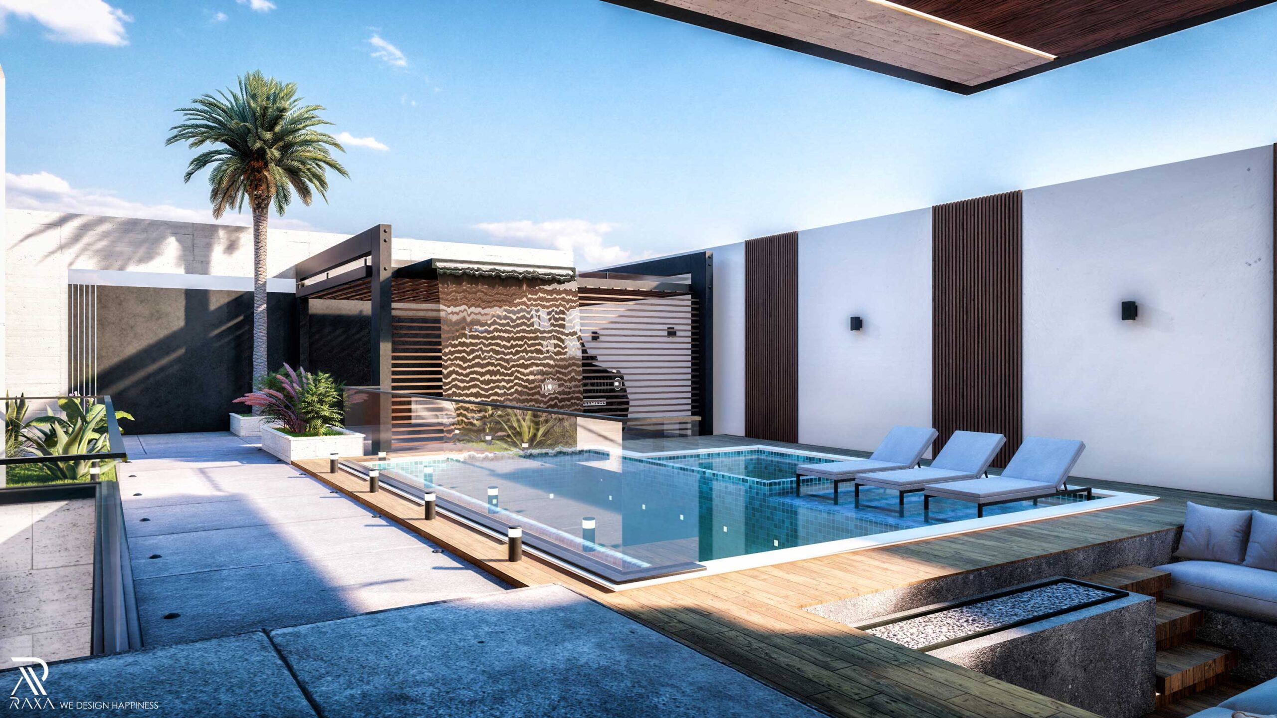 Dive into Luxury: Unleashing Exquisite Swimming Pool Design by Raxa ...