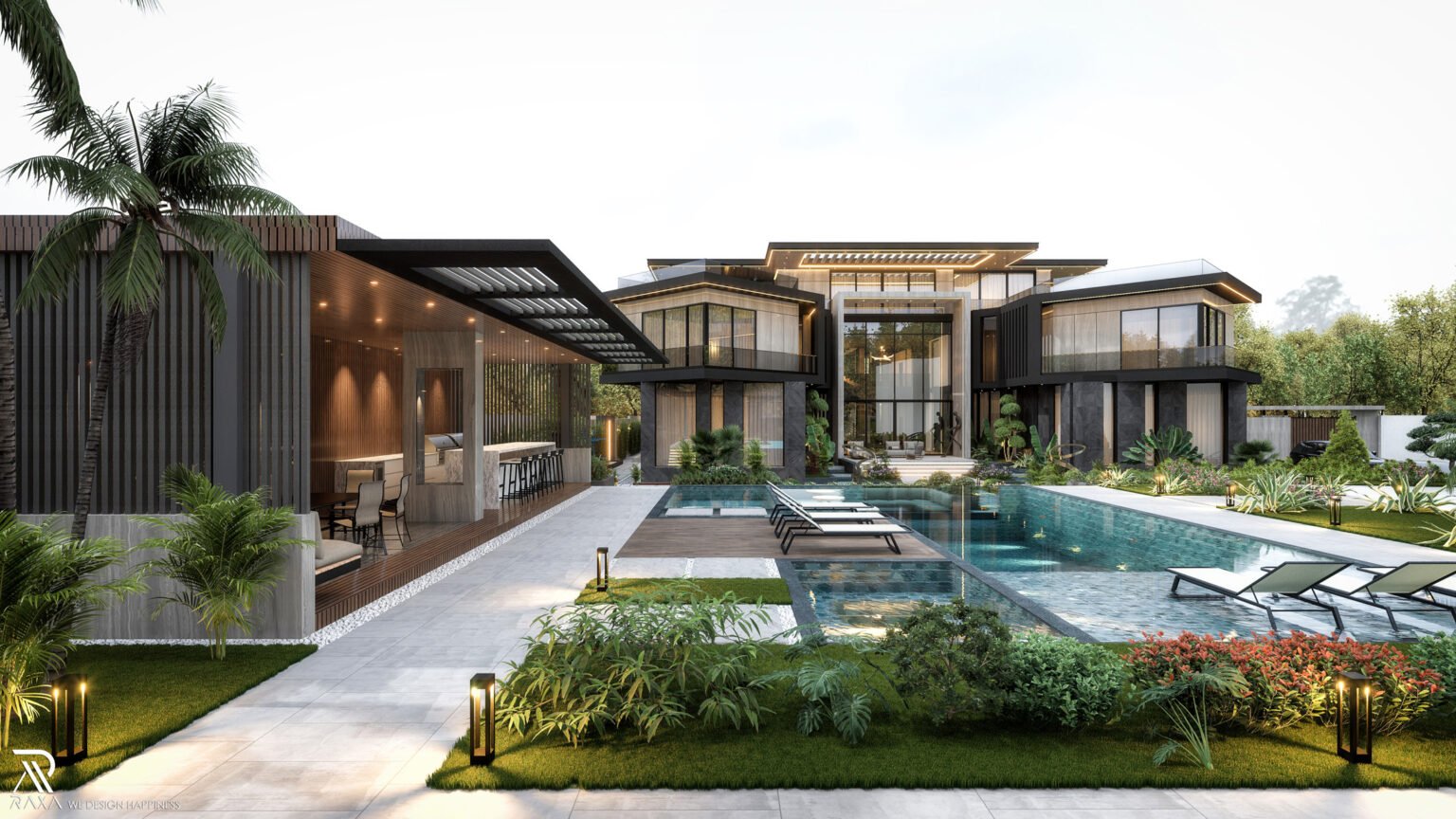 Redefining the Modern Mansion in Saudi Arabia - RAXA STUDIO