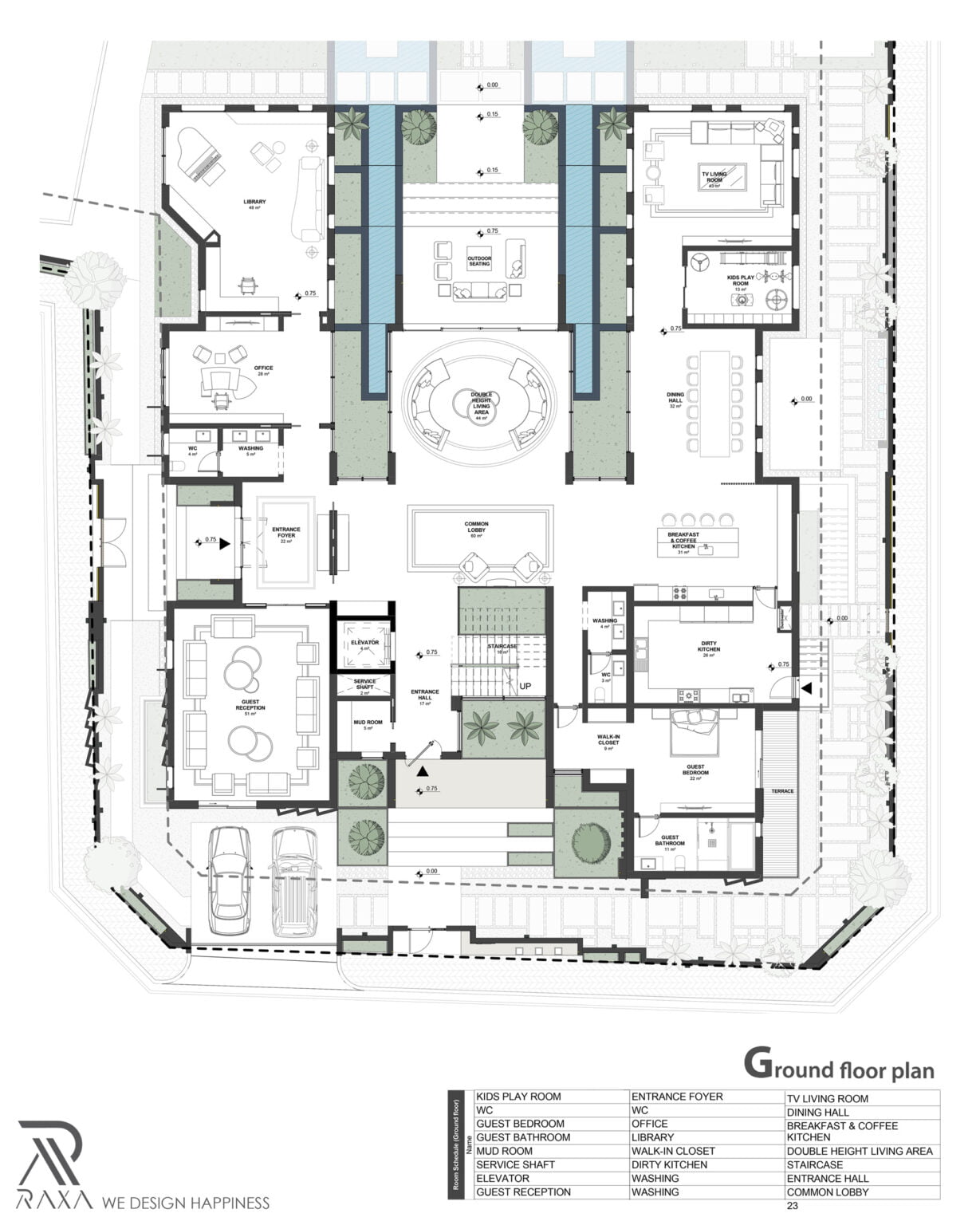 Redefining the Modern Mansion in Saudi Arabia - RAXA STUDIO