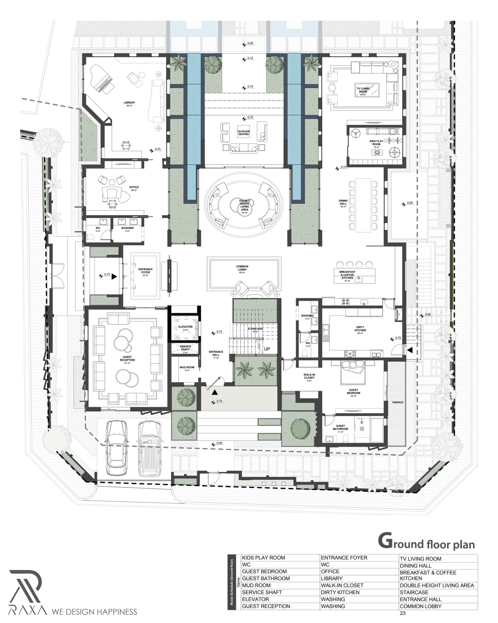 Redefining the Modern Mansion in Saudi Arabia - RAXA STUDIO